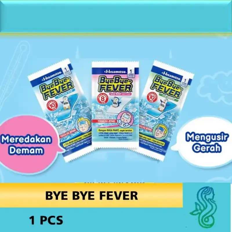 1 PCS BYEBYE FEVER BYE BYE FEVER BABY CHILD ADULT HISAMITSU | Shopee ...
