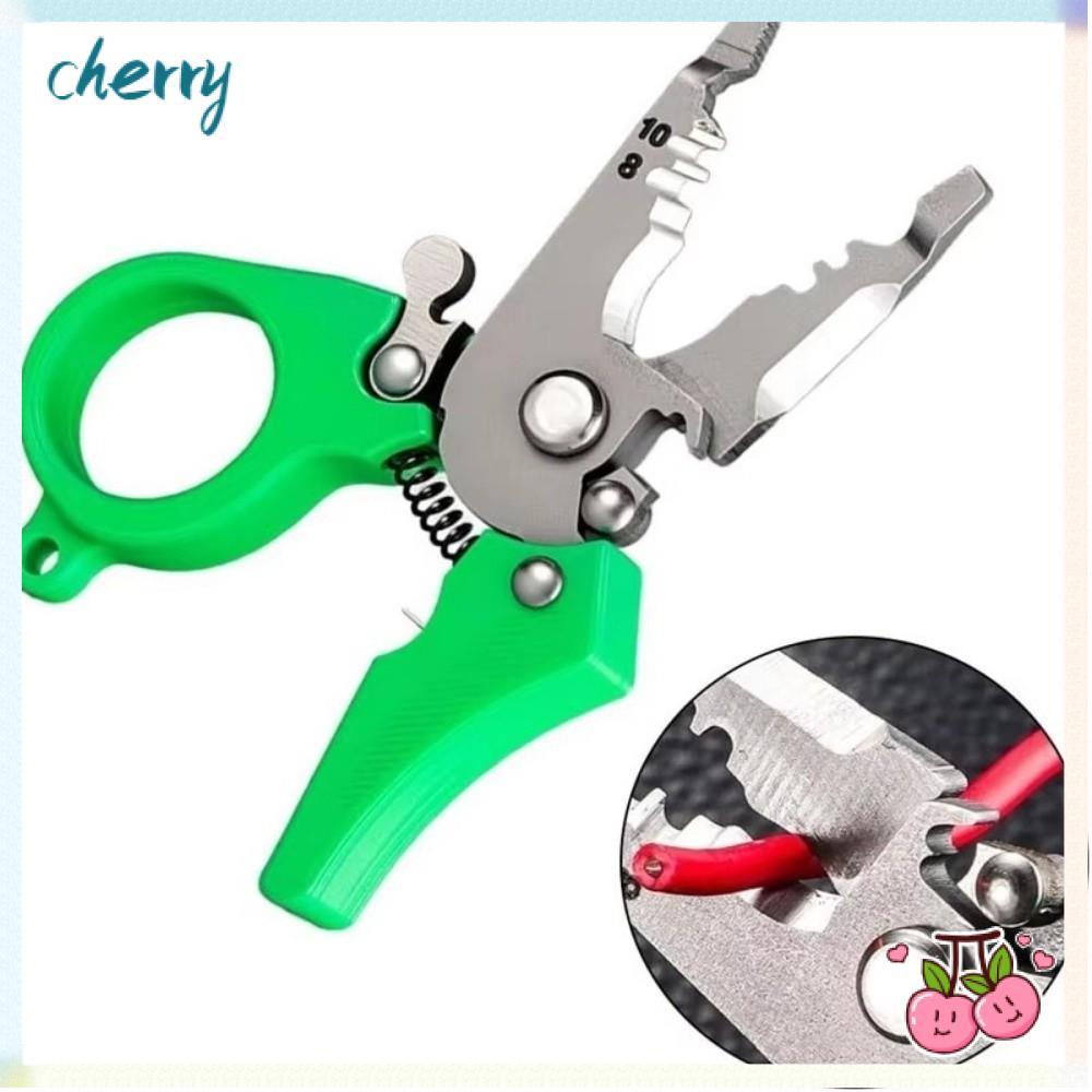 CHERRY Wire Strippers Pliers, Pocket-Sized Professional Splitting Wire ...