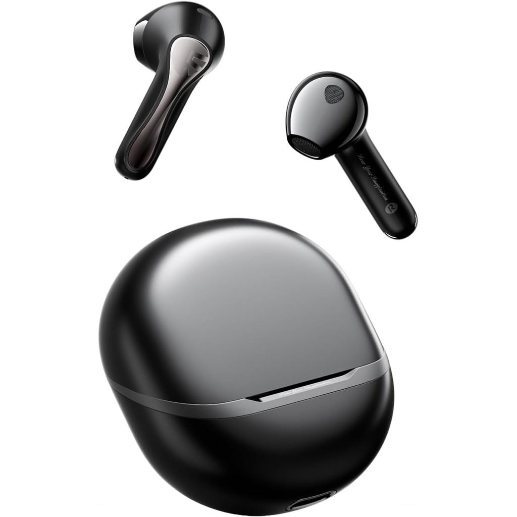 SoundPEATS Air5 Bluetooth 5.4 Wireless Earbuds, Semi in-Ear Headphons ...