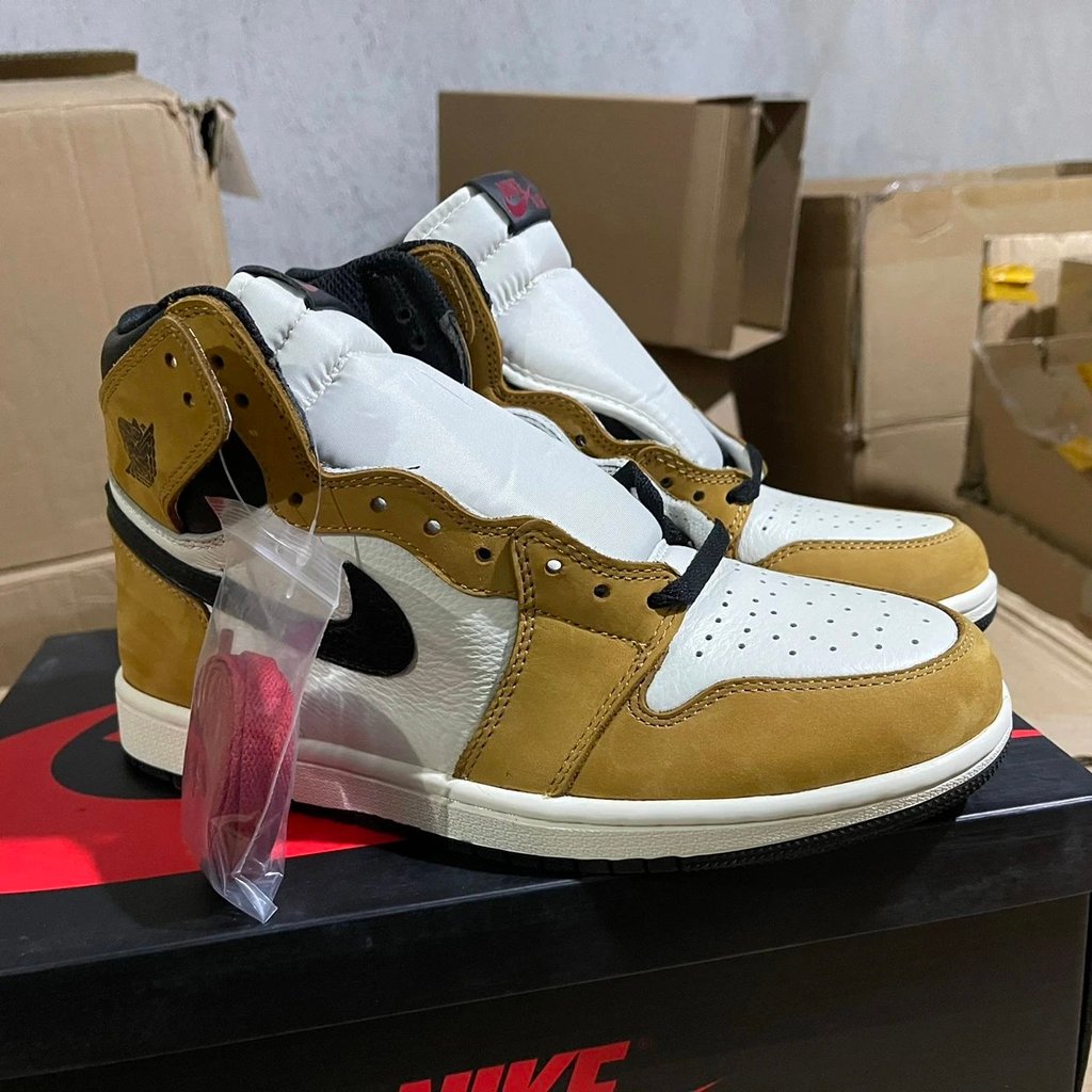 AJ1 Air Jordan 1 Retro "Rookie of the Cake" Rookie of the "Rookie Wheat ...