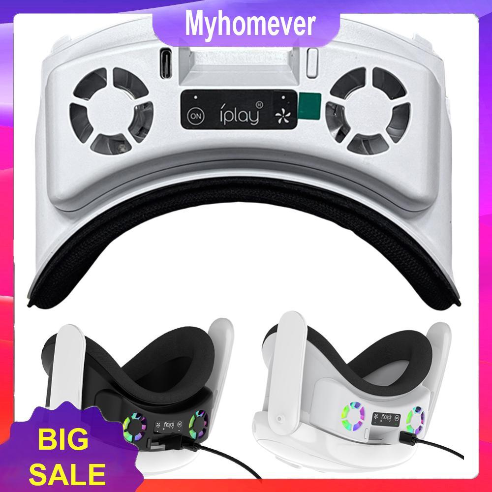 VR Cooling Fan Face Cover Facial Interface Radiator with RGB Light Cool ...
