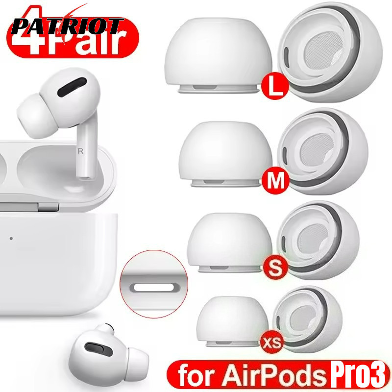 Replacement Ear Tips for TWS Pro 3 Earbuds, Soft Silicone Noise ...