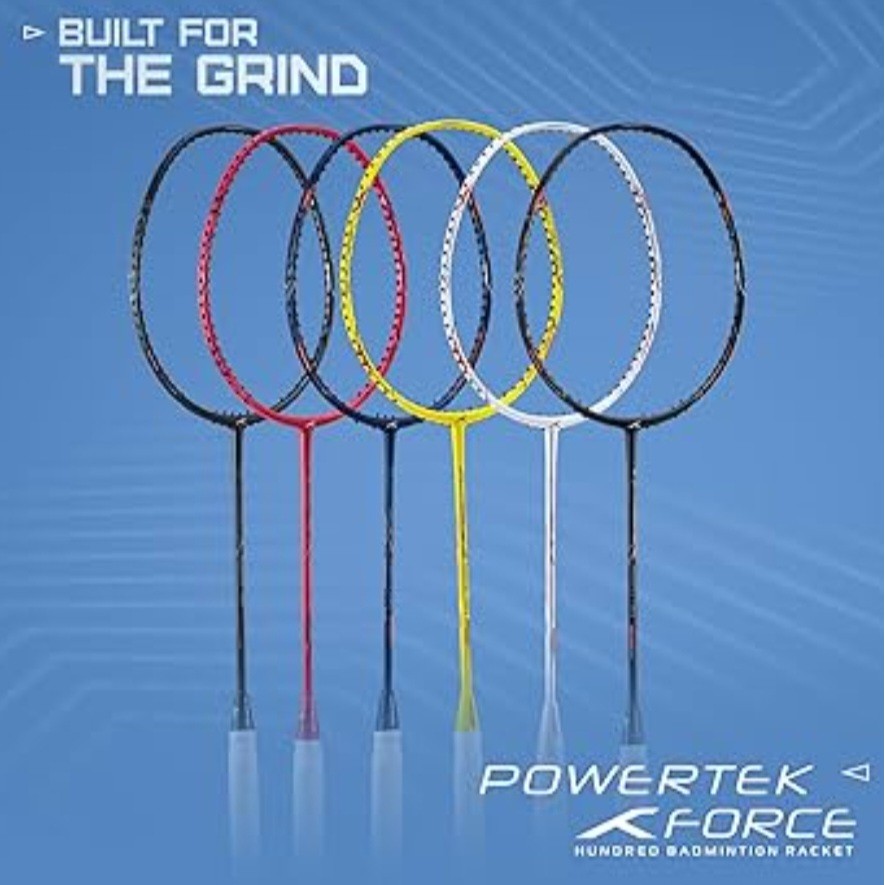 HUNDRED POWERTEK Badminton Racket ORIGINAL HUNDREDForce | Shopee Singapore