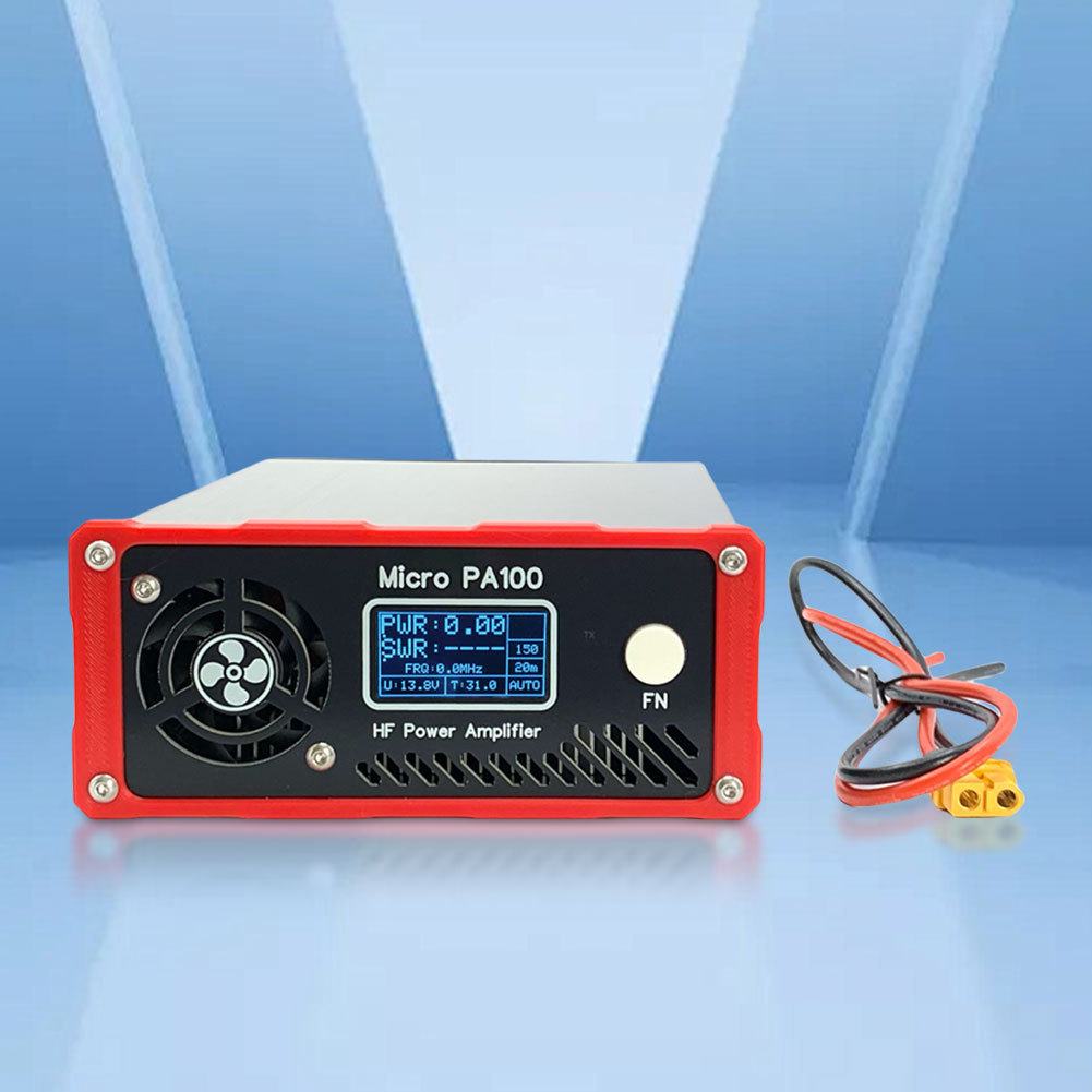 100W HF Power Amplifier SWR/Temperature Protection Shortwave Radio ...