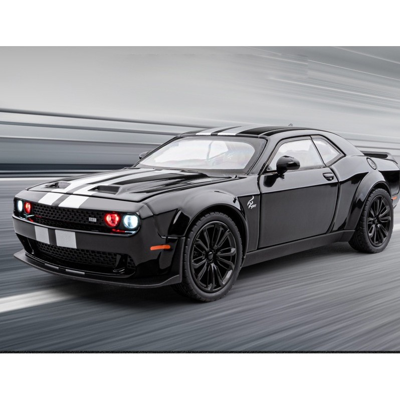 Koleksi Kereta Dodge Challenger Super Muscle Sports CarAlloy Metal ...