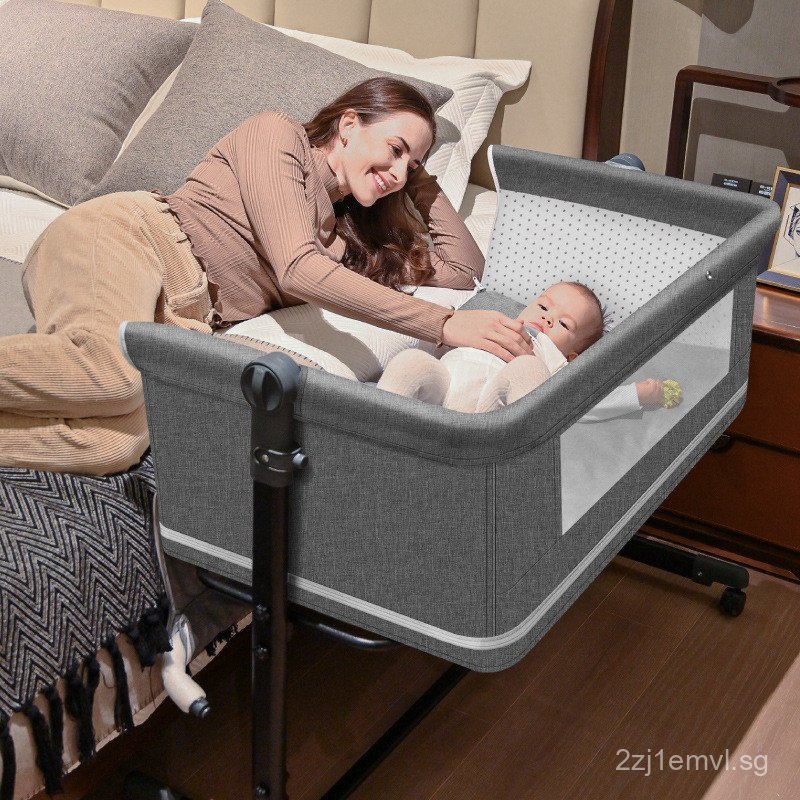 Portable Baby Playpen Foldable Splicing Large Bed Portable Baby Bed ...
