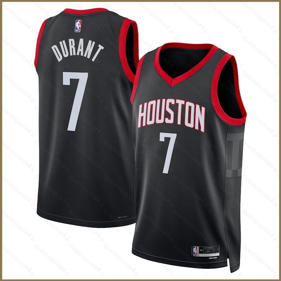 SQ4 NBA Houston Rockets Kevin Durant Jersey Child Adult Plus Size ...