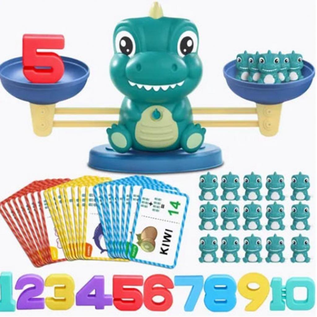 Children Dinosaur Balance Toy Lovely Educational ABS Plastic Stable ...