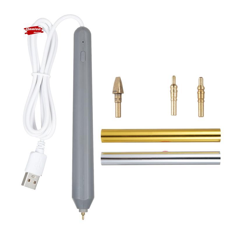 Stamping Pen Hot Heated Foil Pens Set USB Heat Foil Pen for ...