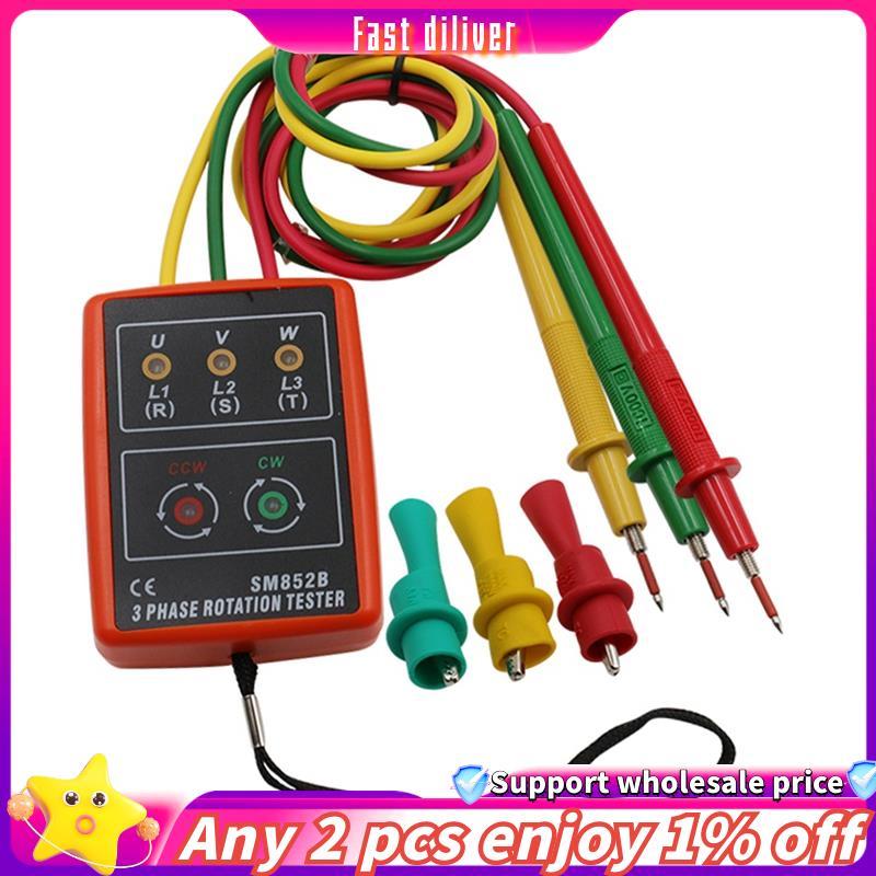 JR-Three Phase Rotation Indicator Meter 60V-600V AC Indicator Meter ...