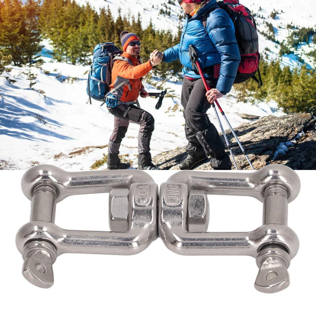 Jaw Anchor Connector Double Shackle Universal 304 Stainless Steel for ...