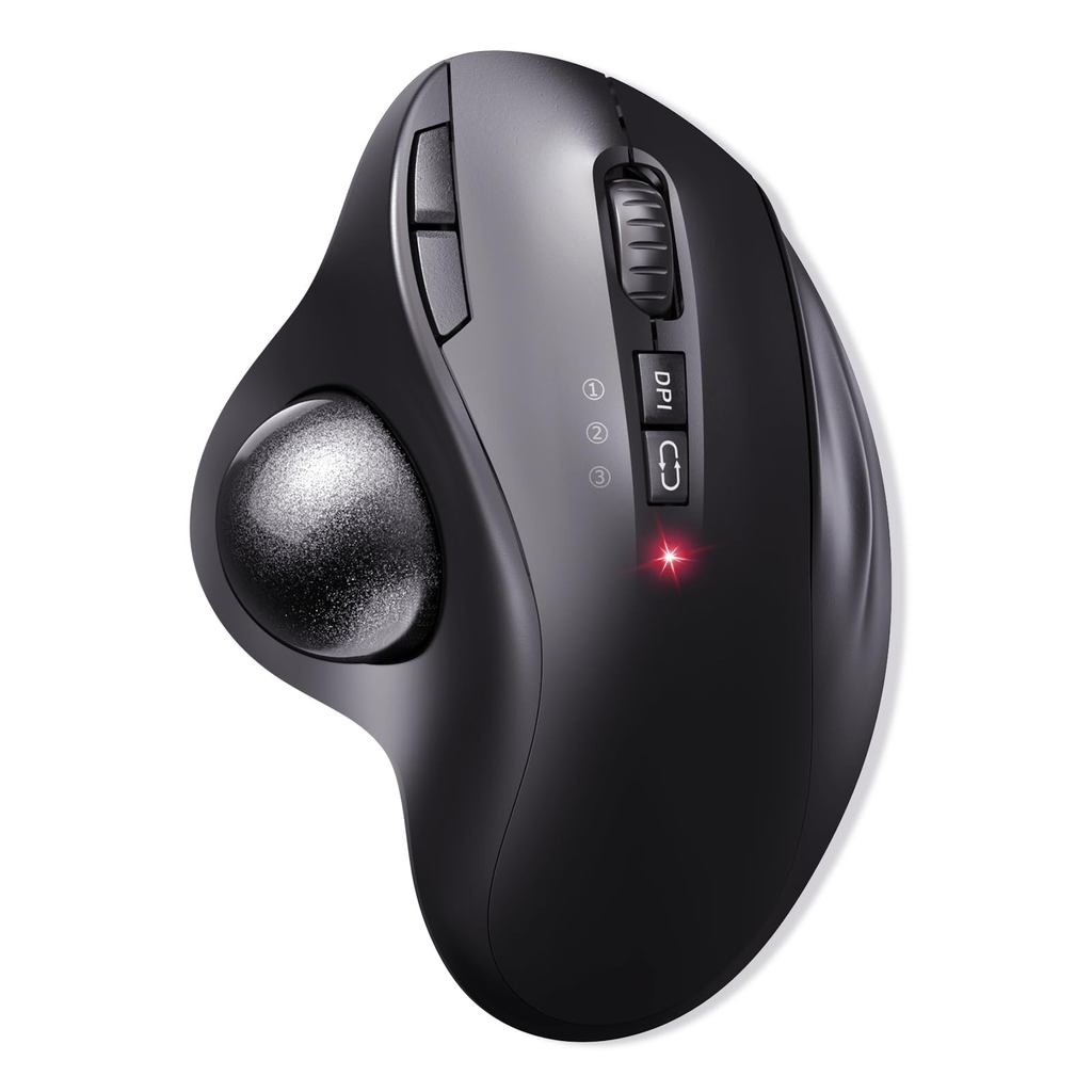 2025 New Model Trackball Mouse Bluetooth/2.4GHz Dual Mode Wireless ...