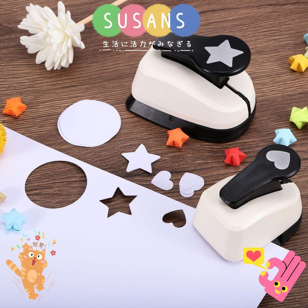 SUSANS Heart Hole Punch, DIY Paper Cutting Scrapbooking Kid Hole Punch ...