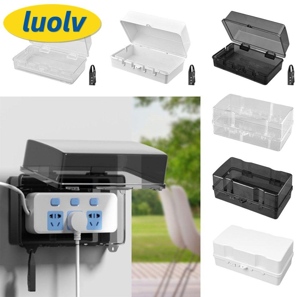LUOLV Plug Box, Plastic Anti-theft Extension Lead Cover, Durable ...