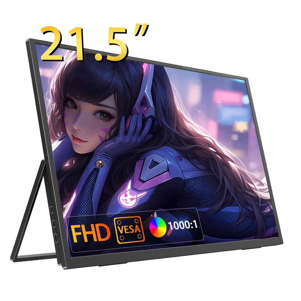 Recommended Item 21.5inch Portable Monitor 75hz 100%srgb 1080p Ips For ...
