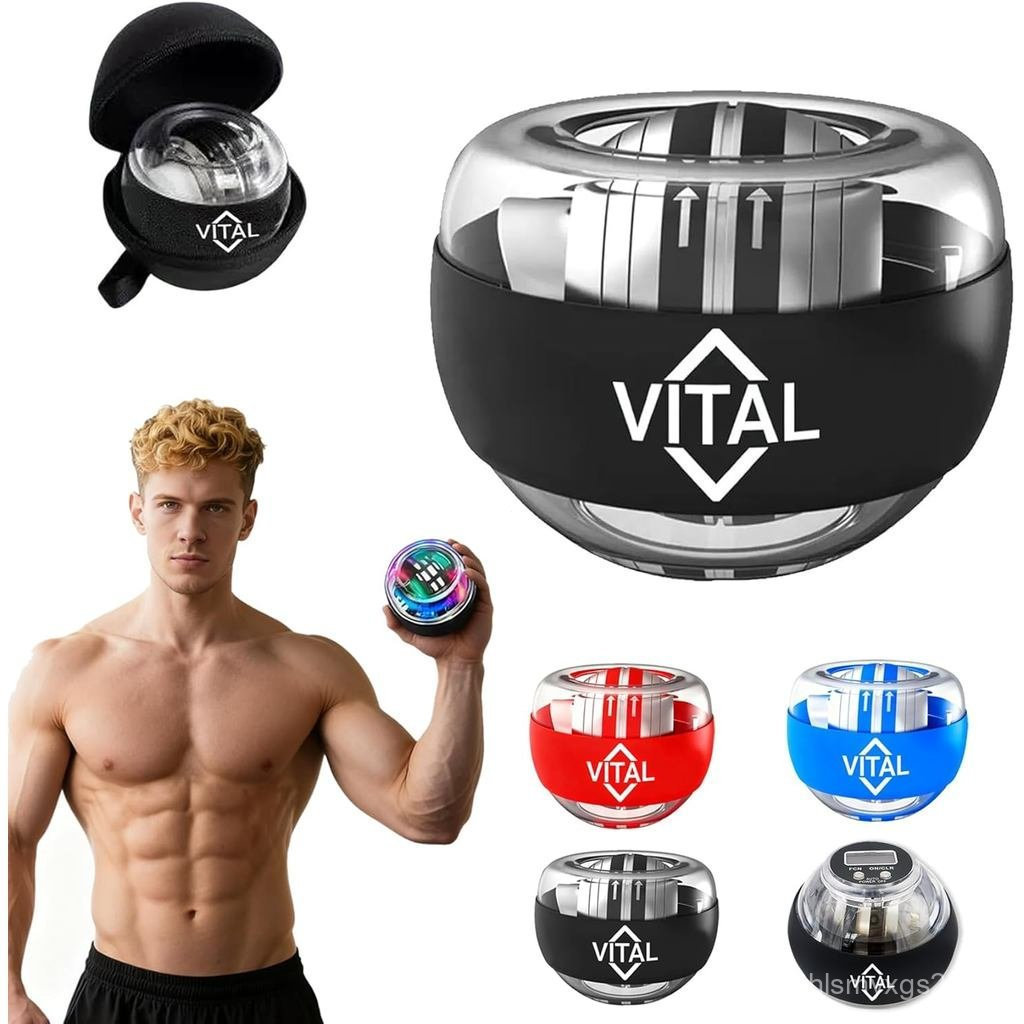 Ball, Vital Wrist Hand Exerciser Official, Gyro Ball Wrist Exerciser ...
