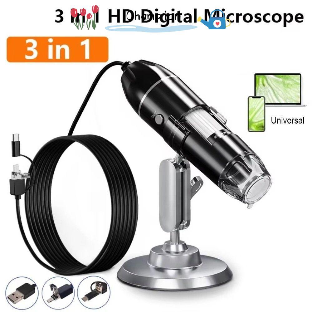 CHAMPIONO Digital Microscope Camera, Type-C Interface 1600X ...