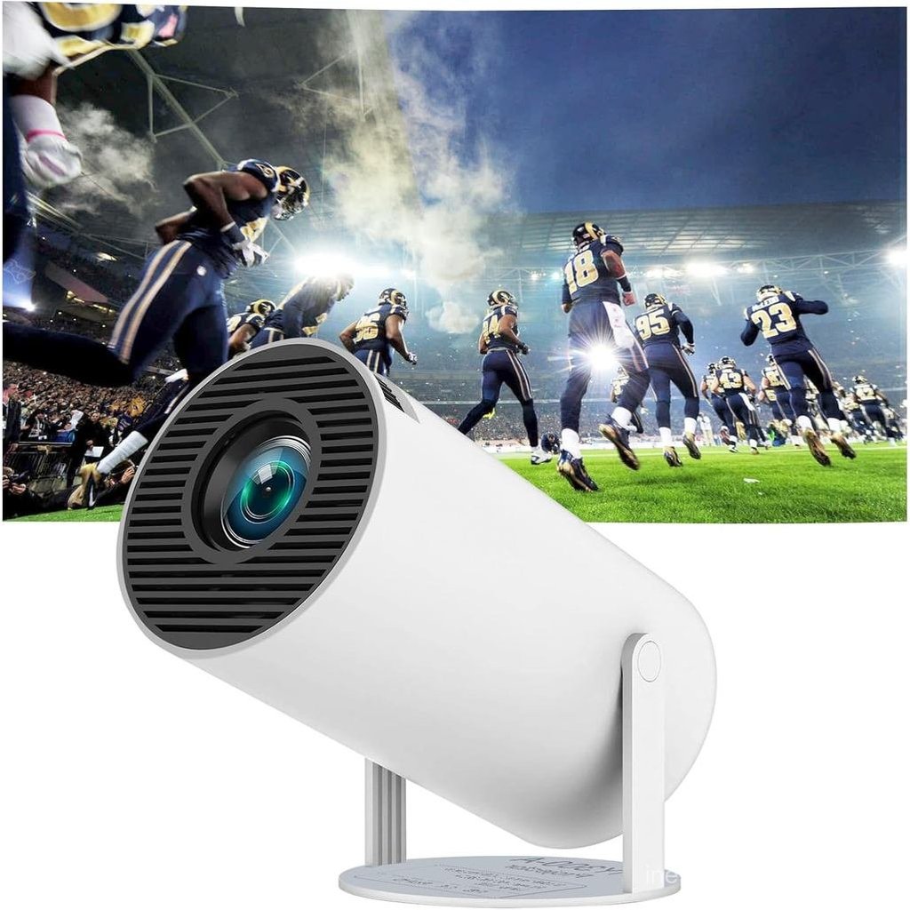 Mini Projector with WiFi and, Portable Projector 4K Support with Auto ...