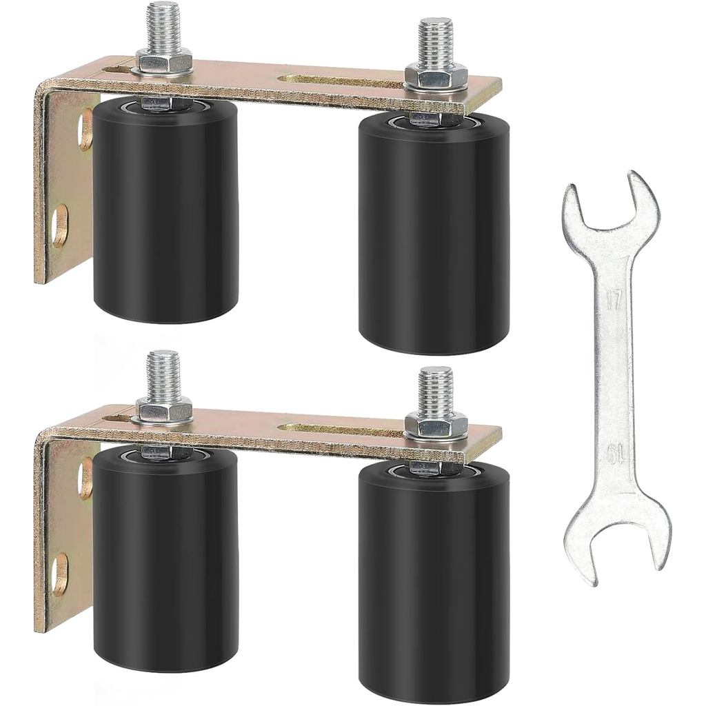 2 Pack Gate Roller Guide,Sliding Gate Hardware with L-Sliding Gate ...