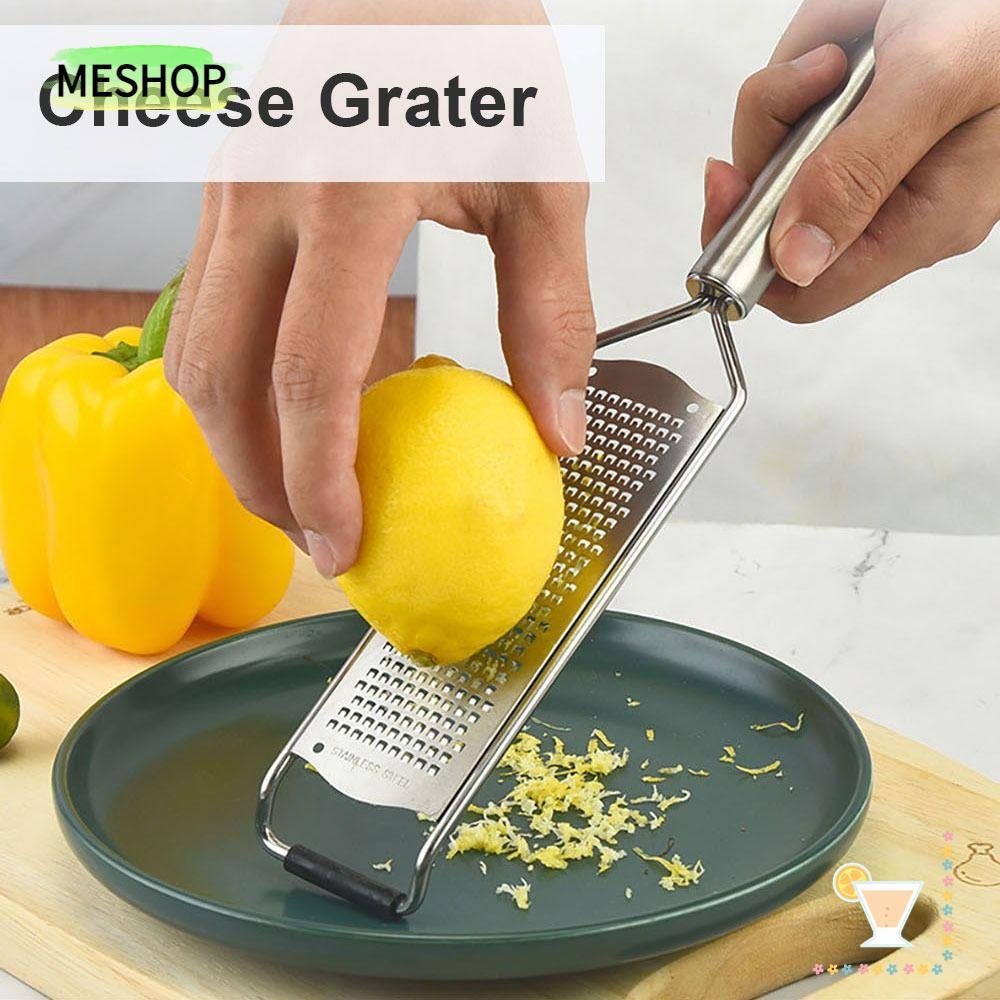 MESHOP 1Set Cheese Grater, Steel Tube Handle Household Lemon Shredder ...