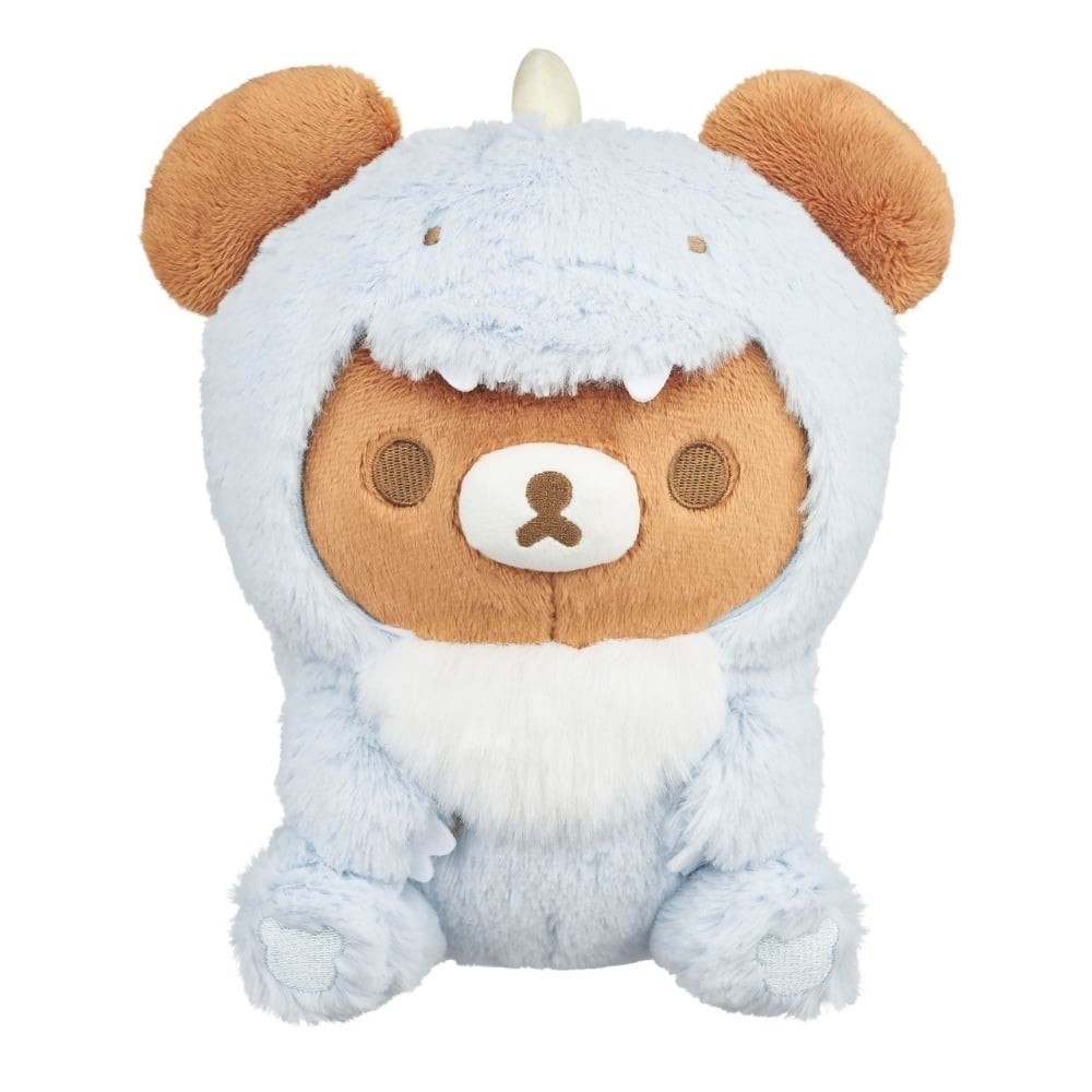 Rilakkuma San-X Original Chairokoguma Blue Dinosaur Plush *N | Shopee ...