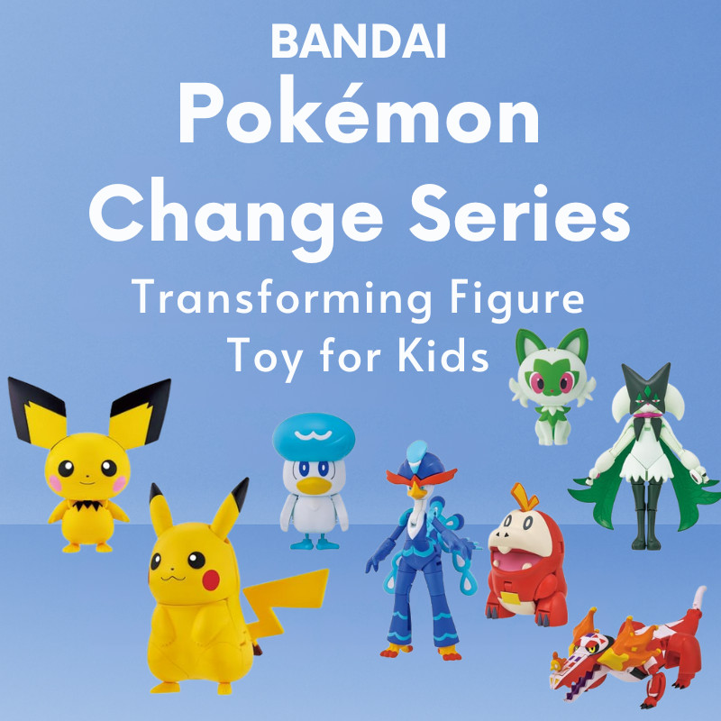 Pokémon Change Series: Transforming Figures Collection by BANDAI ...