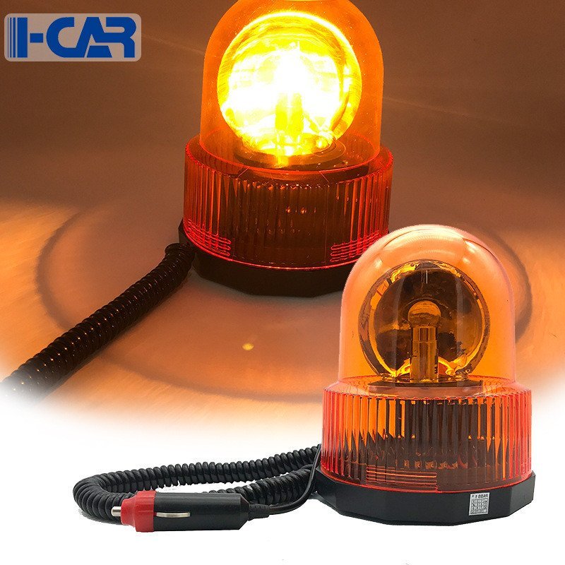 12V Emergency Label Car Truck/Magnetic Halogen Ceiling Warning Light ...