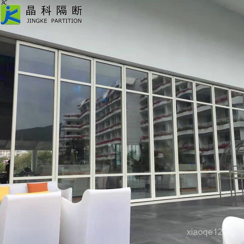 Custom Office Outdoor Glass Partition Wall Folding Screen Partition for ...
