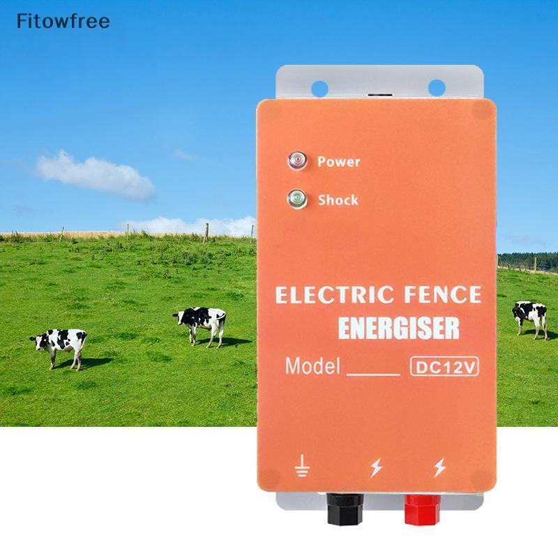Fitow Electric Fence 0.5 Joules Low Impedance Energizer Livestock Sheep ...