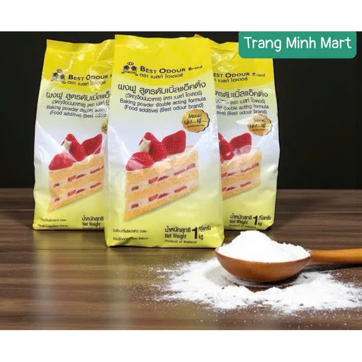Best Odor Thai Baking Powder 1kg - Double Acting Baking Powder (with ...