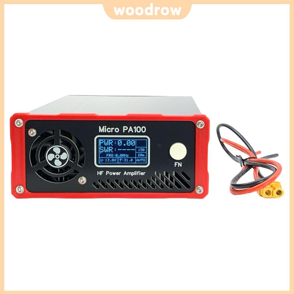100W HF Power Amplifier SWR/Temperature Protection Shortwave Radio ...