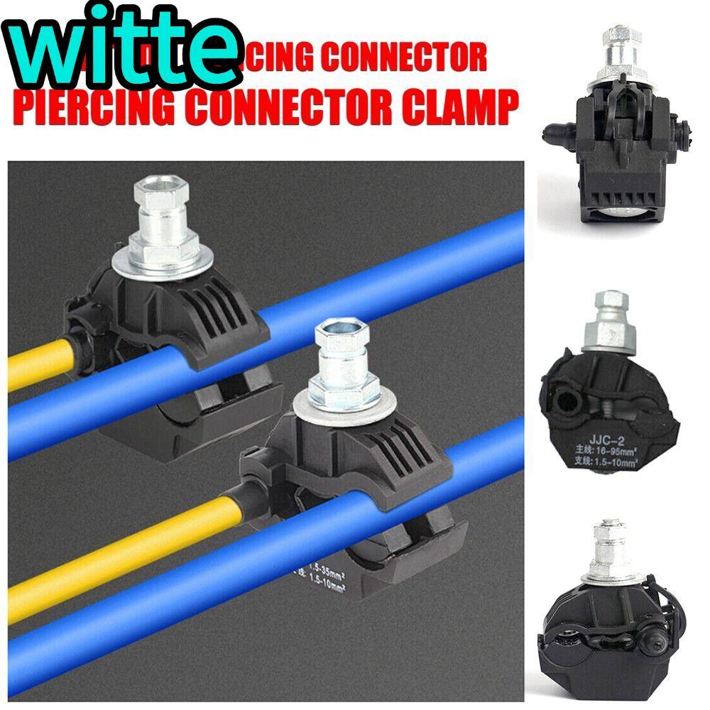 WITTE Piercing Connector Clamp 1KV No-Peeling Cable 55A 2 Main Line ...