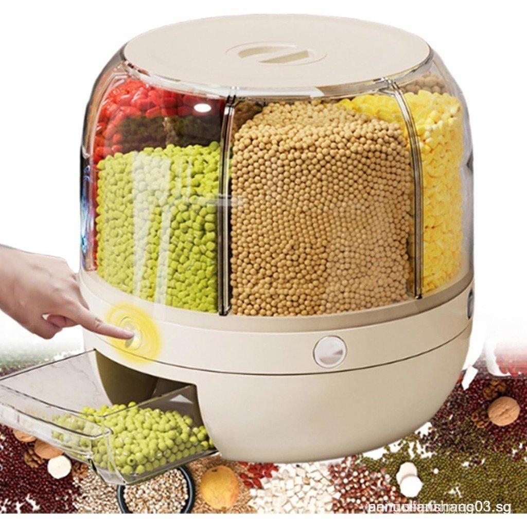 2025 New Moisture-Proof Grain Dispenser with Lid - Grain Storage ...