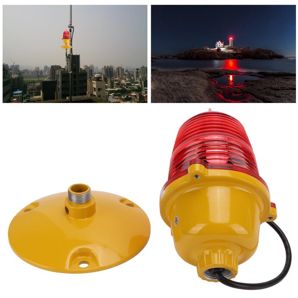 Safety Beacon Light IP66 Protection Anti Surge Aviation Obstruction ...
