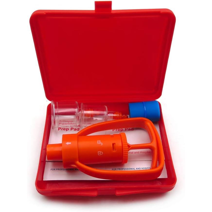 T- Outdoor Emergency Venom Extractor Pump First Aid Safety Snake Bite ...