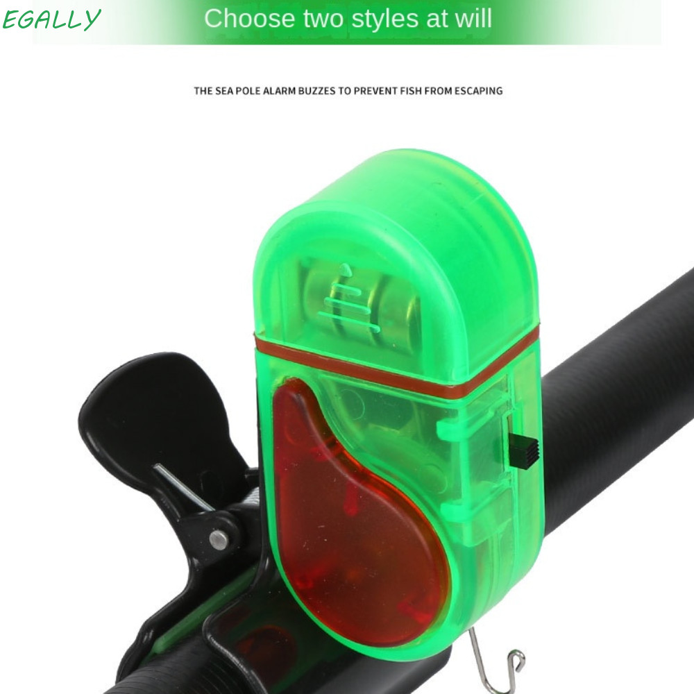 EGALLY Fishing Alarm, High Sensitive Bell Fish Bite Alarm, LED Light ...