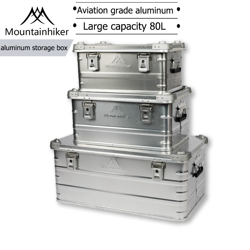 SG ⚡️Ready stock⚡️MOUNTAINHIKER storage box aluminum alloy Outdoor ...
