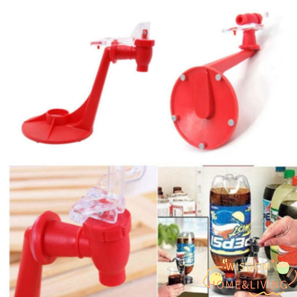 WISDOM Soda Dispenser Upside Down Bottle Beverage Water Dispenser ...