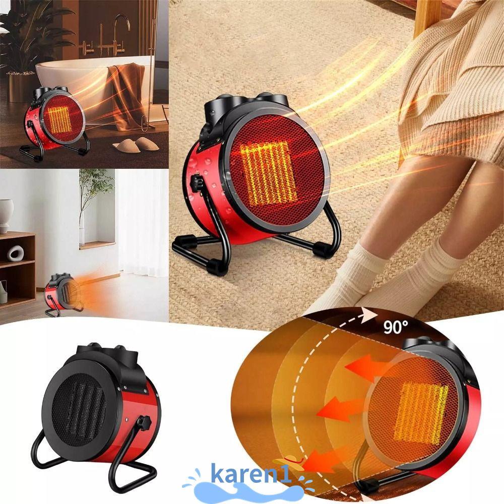 KAREN Electric Heater, 3000W 3 Gear Adjust Space Heater, Portable 90 ...
