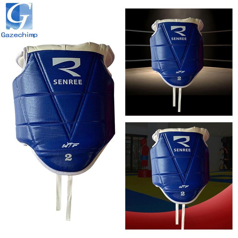 [Gazechimp] Taekwondo Chest Protector Karate MMA Guard Reversible ...