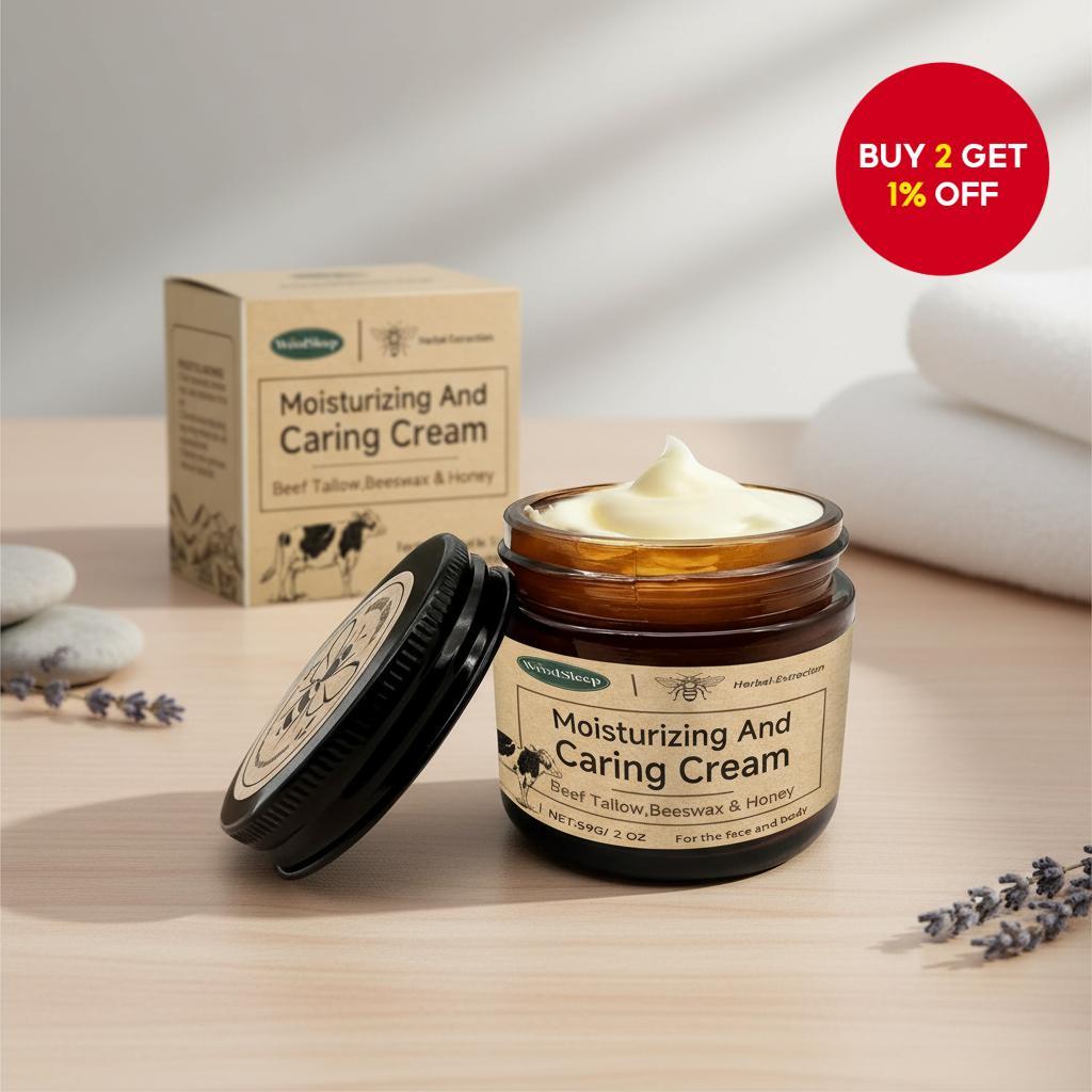 Moisturizing Tallow Balm for Face and Body: Beef Tallow, Fat-Free ...