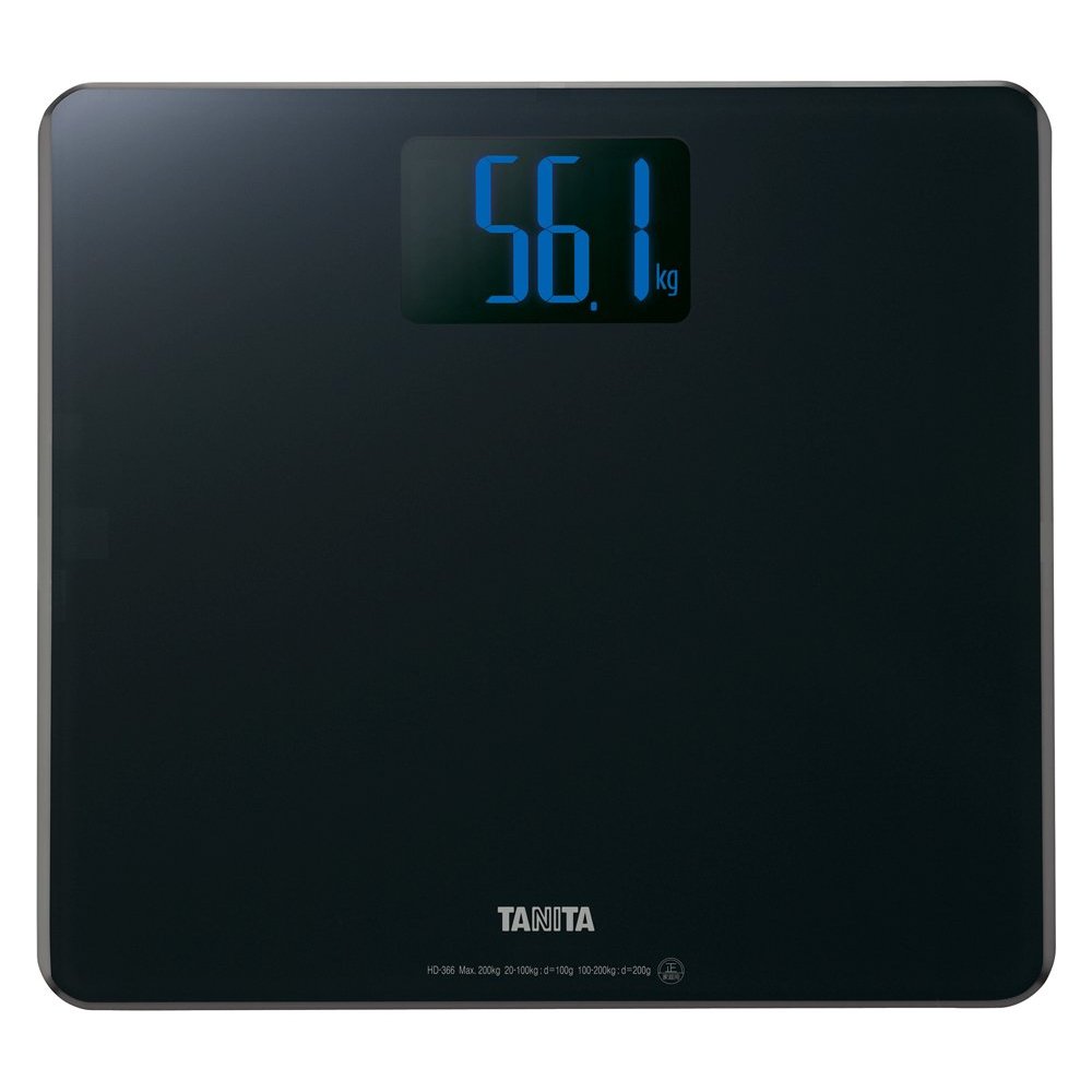 [Direct from JAPAN]Tanita Weight Scale 200kg Backlit Digital Black HD ...