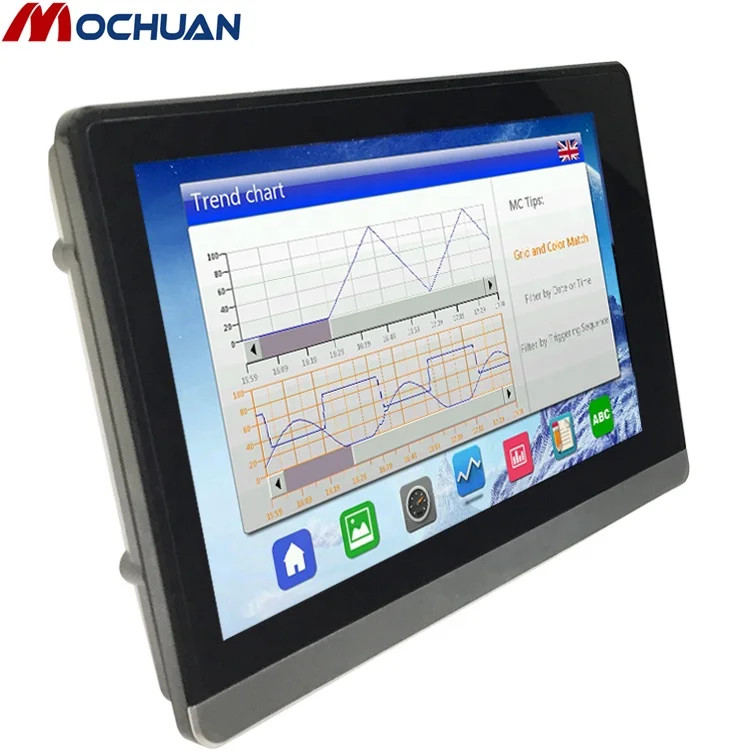 New Mochuan 7'' M007 Best air Compressor Hmi Lcd Touchscreen Monitor ...