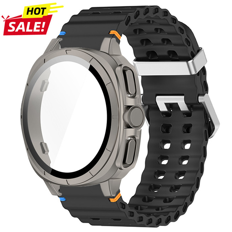 Change to Ultra Case+Sport Strap for Samsung Galaxy Watch 7 40mm 44mm ...