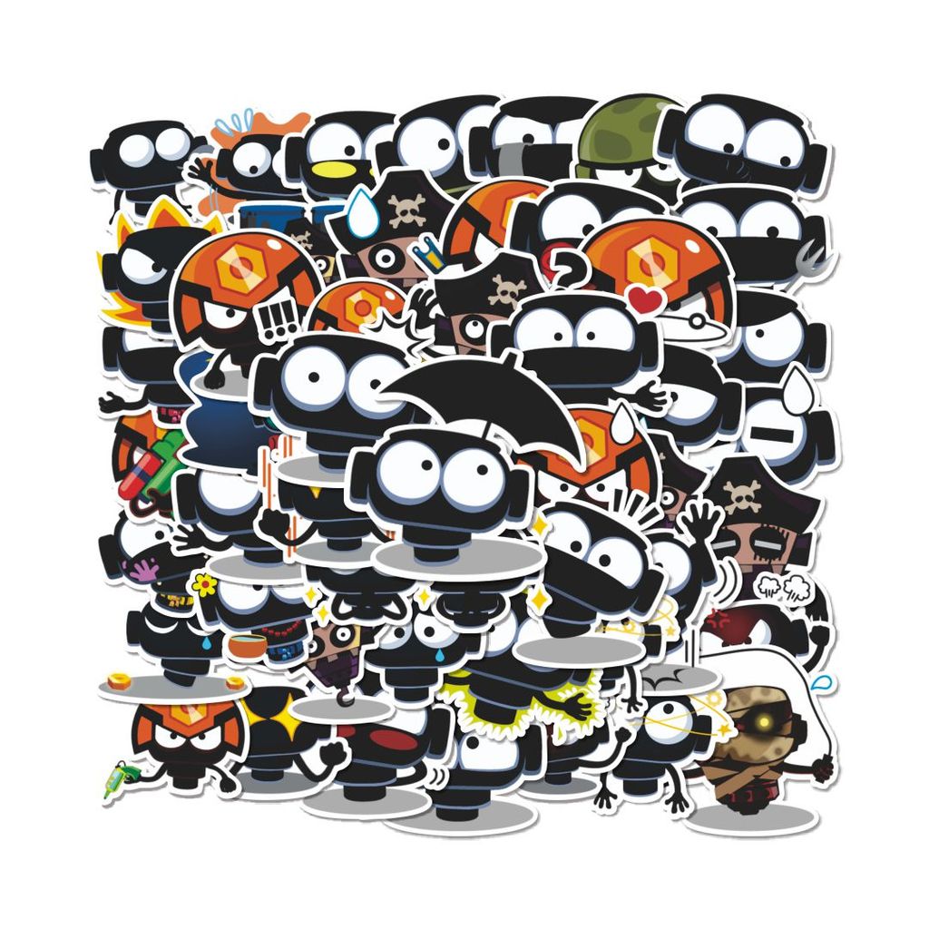 50 PCS Gears of Steal Stickers Waterproof Stickers – Ideal to Protect ...