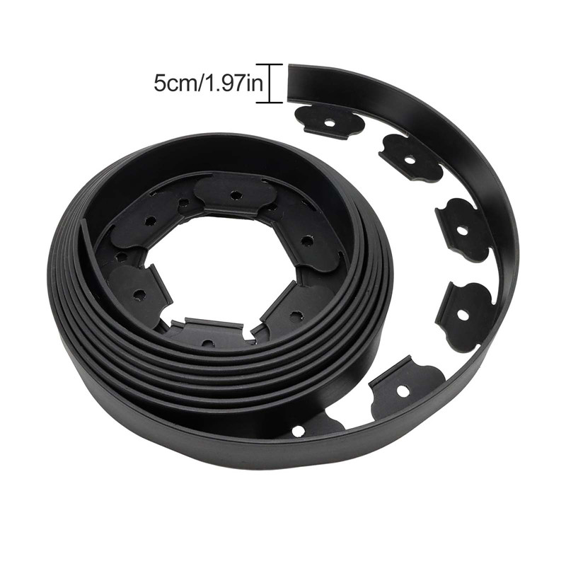 DTB 5/10/15M Landscape Edging Kit Fixed Garden Barrier Lawn Grass ...