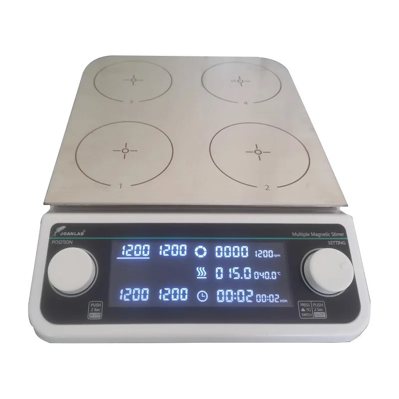 Multiple Magnetic Stirrer Hot Plate Digital Display Laboratory Stirrer ...