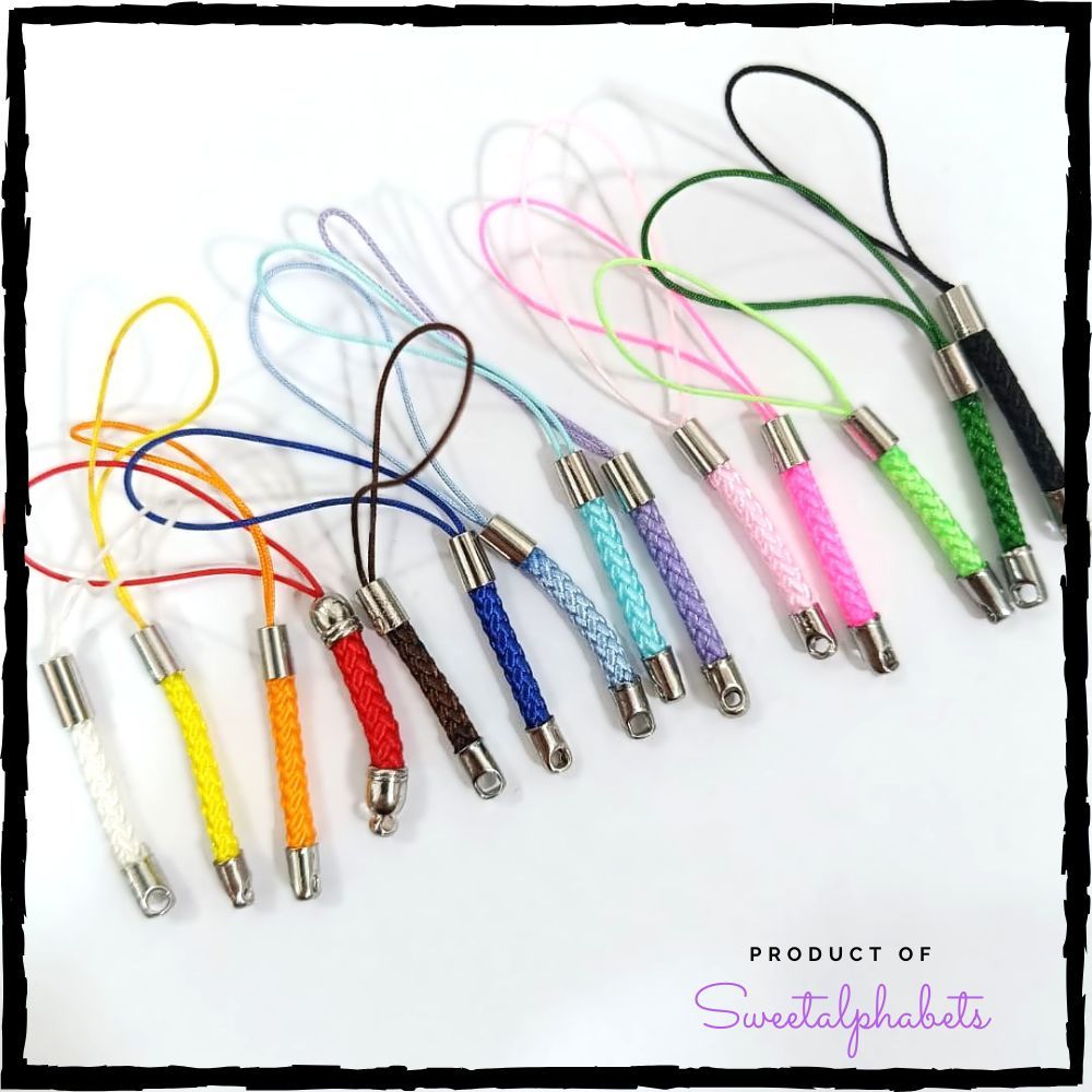SA Handphone Nylon Rope Accessories Keychain DIY Accessories | Shopee ...