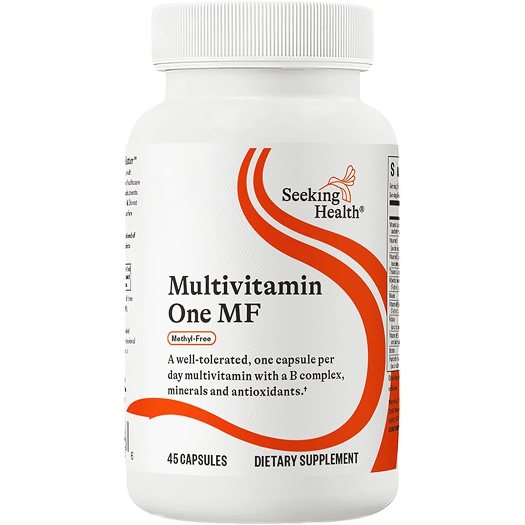 Seeking Health Multivitamin One MF, 1 a Day Multivitamin Supplement for ...