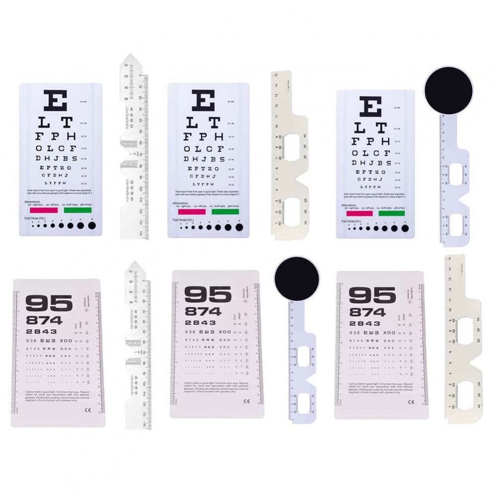 Simplified Vision Assessment with Dual Version Eye Charts and PD Rulers ...
